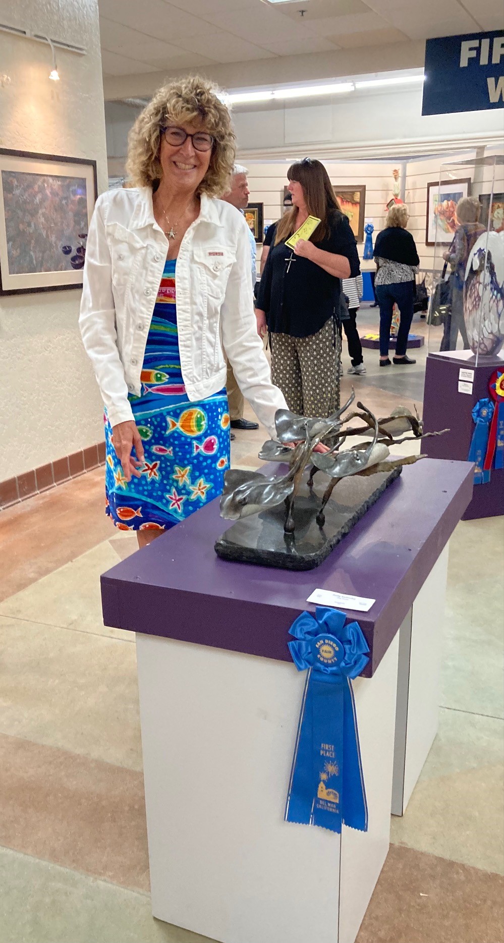 Judy Salinsky Wins First Place - National Sculpture Society
